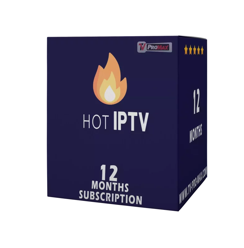 HotIPTV Player subscription 12 months | TV-PRO-MAX